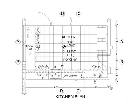 Kitchen Rendered Floor Plan