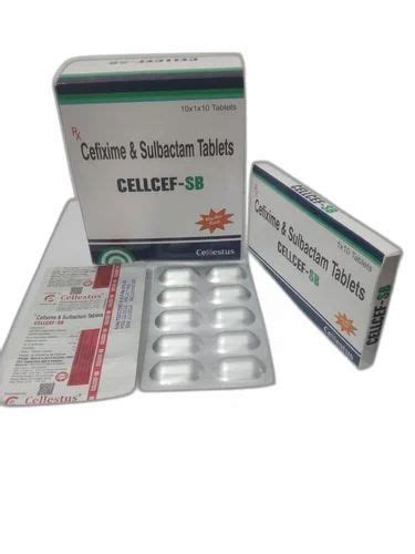 Cellcef SB Cefixime Mg Sulbactam Mg Tablet Mg Mg At Rs Box In Solan