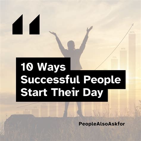 10 Ways Successful People Start Their Day By People Also Ask For Medium