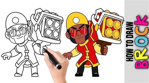 Tekenen Kleurplaat Brawl Stars Bo