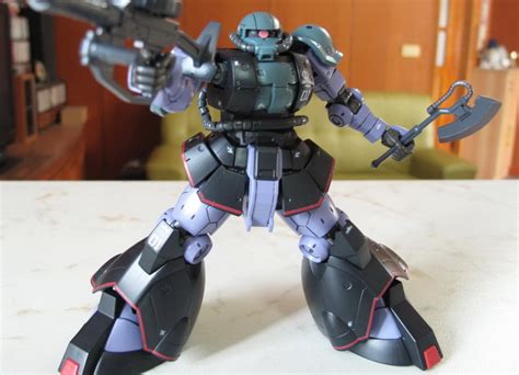 HG MSD Zaku High Mobility test type 一天到晚作模型的MS翰