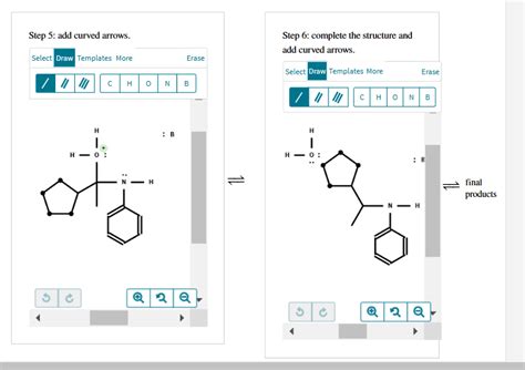 Step 5 Add Curved Arrows BStep 6 Complete The Chegg Com