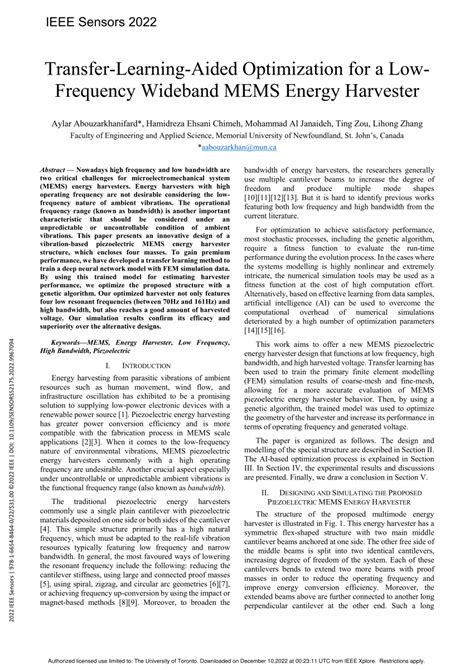 Pdf Transfer Learning Aided Optimization For A Low Frequency Wideband