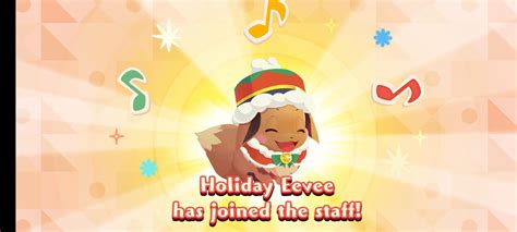Holiday Eevee Is Adorable 🤎 R Pokemoncafemix
