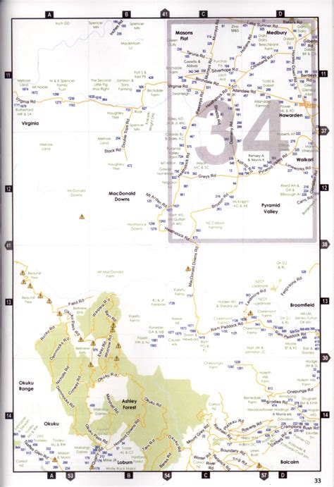 Rural Location Map Books Rural Location Map Book North Canterbury
