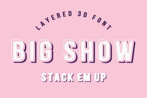 17+ Drop Shadow Fonts TTF and OTF Download - Graphic Cloud