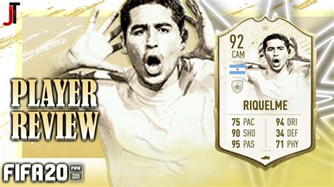 Fifa 20 Prime Moment Riquelme 92 Player Review Youtube