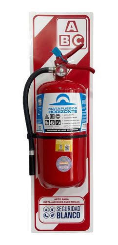 Matafuego 5kg Abc Polvo Quimico Certificado Y Soporte Pared Mebuscar