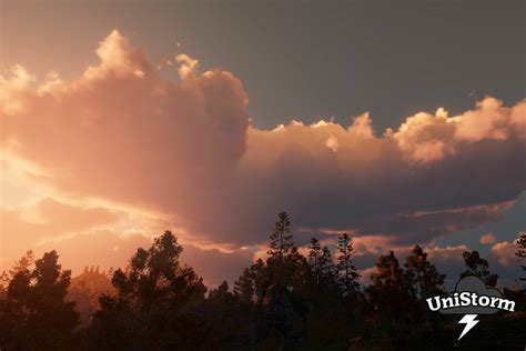 Unity3d动态体积云朵天空效果素材unistorm Volumetric Clouds 代码森林