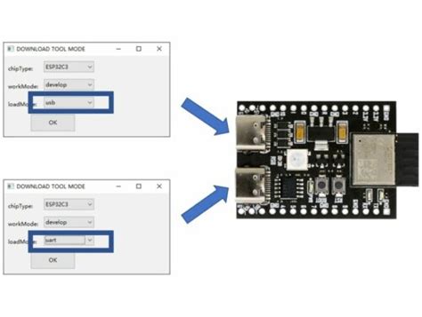 ESP C Board WiFi Bluetooth USB PCB Antenna Tech