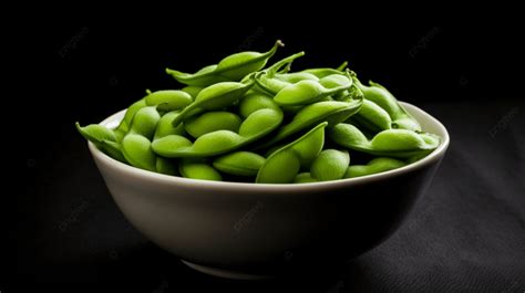 어두운 배경에 푸른 콩 한 그릇 삶은 완두콩 고화질 사진 사진 간식 배경 일러스트 및 사진 무료 다운로드 Pngtree