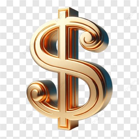 Golden Dollar Sign Cost Symbol Buy Vector Dollar Sign Cost Symbol Buy