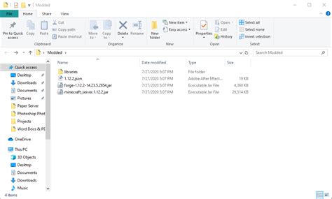 Server Help Needed Nothing Happens When Forge File Is Clicked