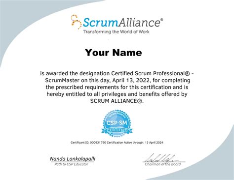 csp sm training certification power agile