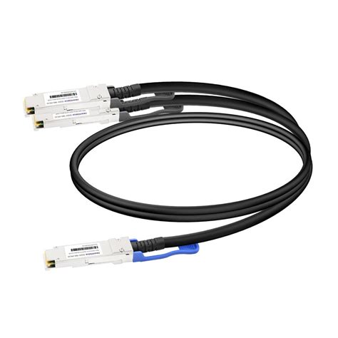 100g Qsfp28 To 2x50g Qsfp28 Breakout Dac 05m Ascentoptics
