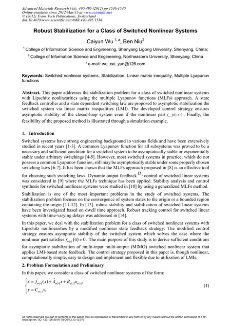 Pdf Robust Sliding Mode Tracking Control For A Class Of Uncertain
