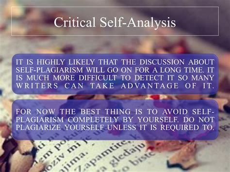 How To Avoid Self Plagiarism Ppt