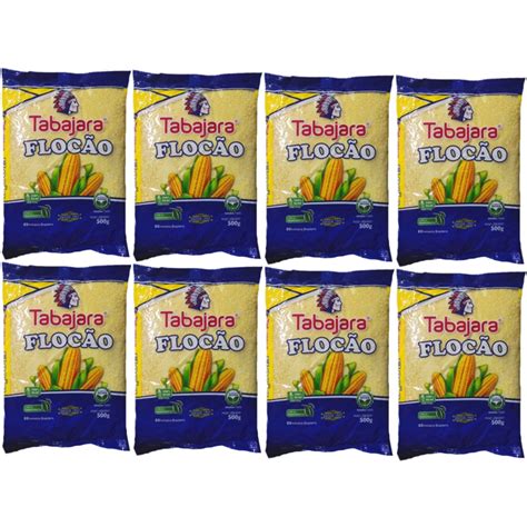 Kit 8 Flocao de Milho Vegano Sem Glúten Sem Transgenia 500g Shopee Brasil