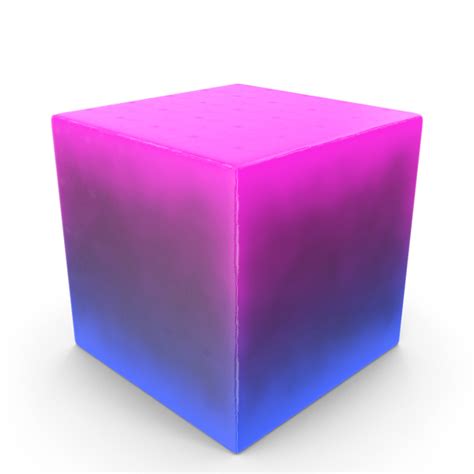 Pink Blue Glow Cube Box Png Images And Psds For Download Pixelsquid