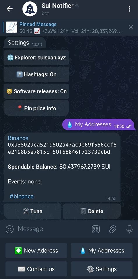 Announcing Sui Notifier Telegram Bot General Sui Developer Forum