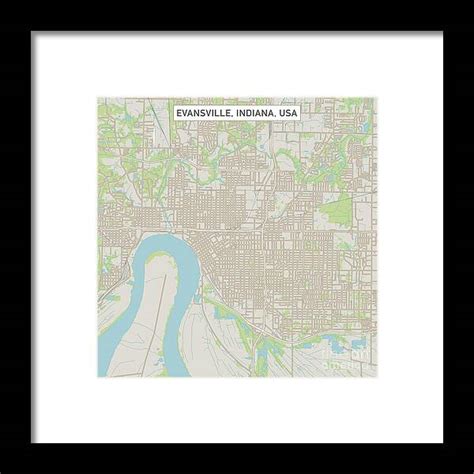 Evansville Indiana Zip Code Map