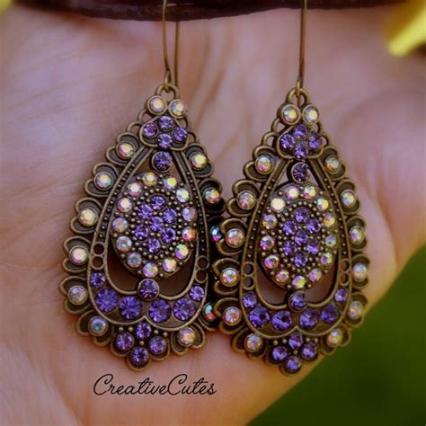 Boho Hippie Earrings Etsy