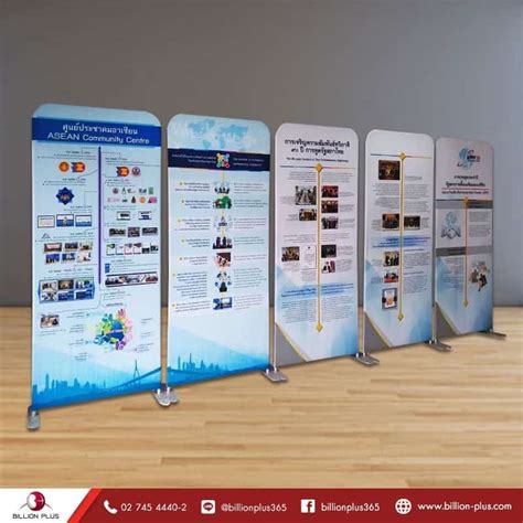 Exhibition Fabric Display ป้ายนิทรรศการ บูธนิทรรศการแบบผ้า