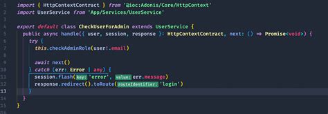 Uncaught Exception In Middleware Adonisjs Discussion Github