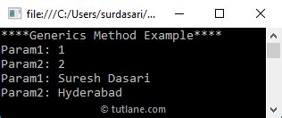 Generics in C# - Tutlane