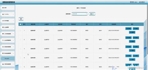 基于springboot vue的招聘信息管理系统设计与实现 基于springboot和vue的网上招聘系统 csdn博客