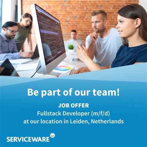 Serviceware On Linkedin Fullstack Developer Mfd