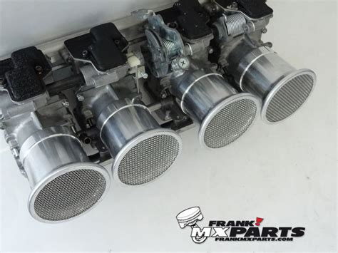 50mm Aluminum Velocity Stacks With Wire Mesh Mikuni Rs Carburetor