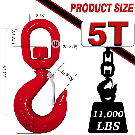 5 Ton Swivel Lifting Hook Heavy Duty Swivel Hook Sri Lanka Ubuy
