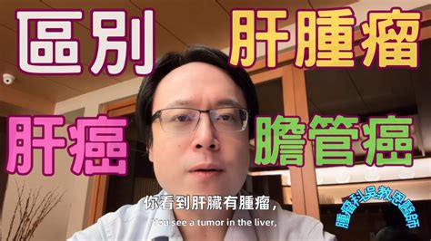 肝腫瘤分類解析：原發性肝癌、肝膽管癌、轉移性腫瘤liver Tumors Hepatocellular Carcinoma