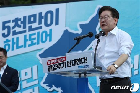대표 발언 나선 이재명 네이트 뉴스