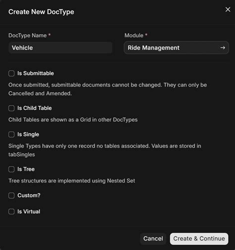 Fondasi Framework Frappe Membuat Doctype Toba Consulting Services