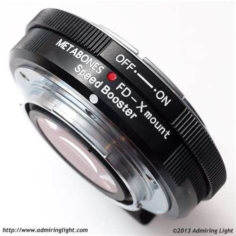 Review: Metabones Speed Booster (Canon FD to Fuji X)