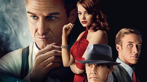 Ryan Gosling Sean Penn Gangster Squad 1080P Josh Brolin Emma Stone