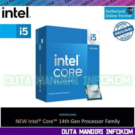 Promo Processor Intel Core I5 14400 14500 14400F 14600K 1400KF LGA 1700 Core I5 14600K Cicil