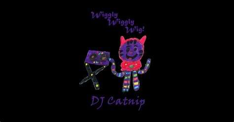 Dj Catnip Drawing From Gabbys Dollhouse Gabbys Dollhouse Sticker Teepublic