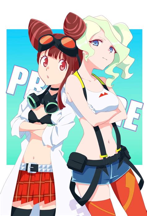 Kagari Atsuko Diana Cavendish Aina Ardebit And Lucia Fex Little