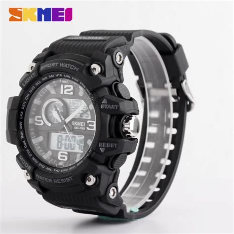 Custom Men Watch Skmei 1283 Fashion More Time Digital Watches Men Sport