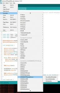 Esp Ota Update With Web Browser Firmware Filesystem And