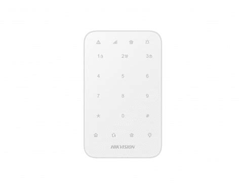 Hikvision DS-PK1-E-WE: беспроводная сенсорная клавиатура охранной ...