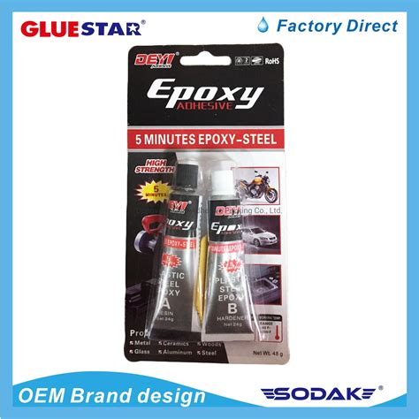 Epoxy Steel Ab Adhesive Glue Adhesive Rapid Epoxy Steel Adhesive 5