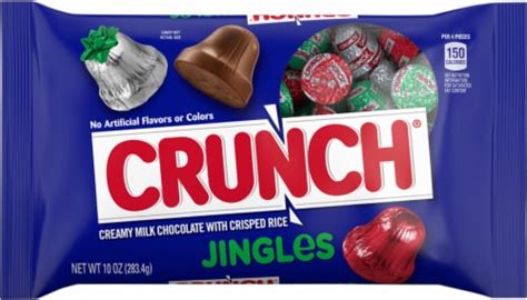 Crunch Holiday Milk Chocolate With Crisped Rice Jingles Candy 10 Oz King Soopers
