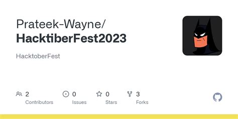 GitHub Prateek Wayne HacktiberFest2023 HacktoberFest