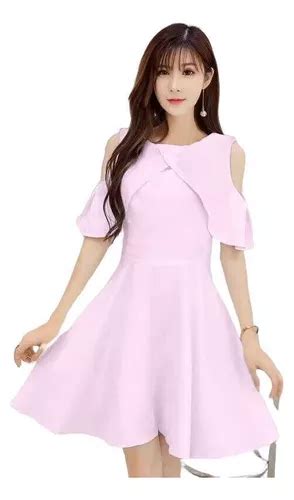 Vestido Cóctel Falda Medio Circular Juvenil MercadoLibre