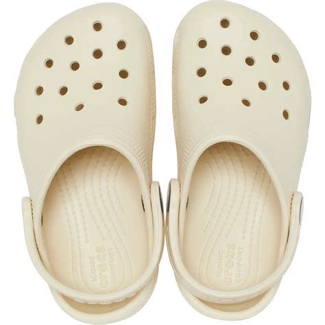 Crocs Infant Classic Clog Bone Lotsa Shoes
