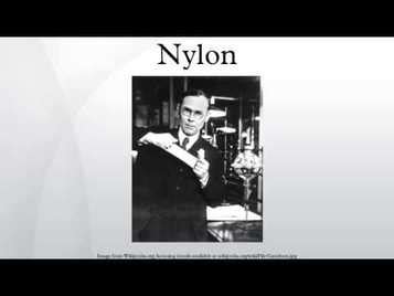 Wallace Hume Carothers Nylon